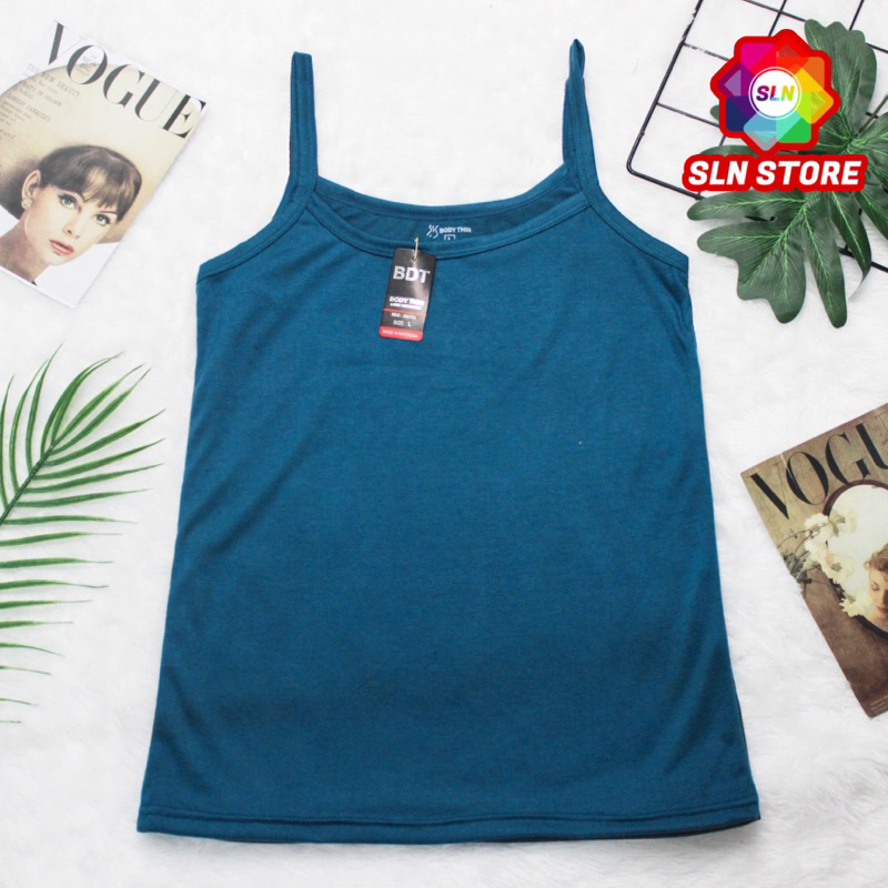 Jual SLN- TANKTOP PREMIUM WANITA / SINGLET TALI KECIL TANGTOP BODYTHIN ...