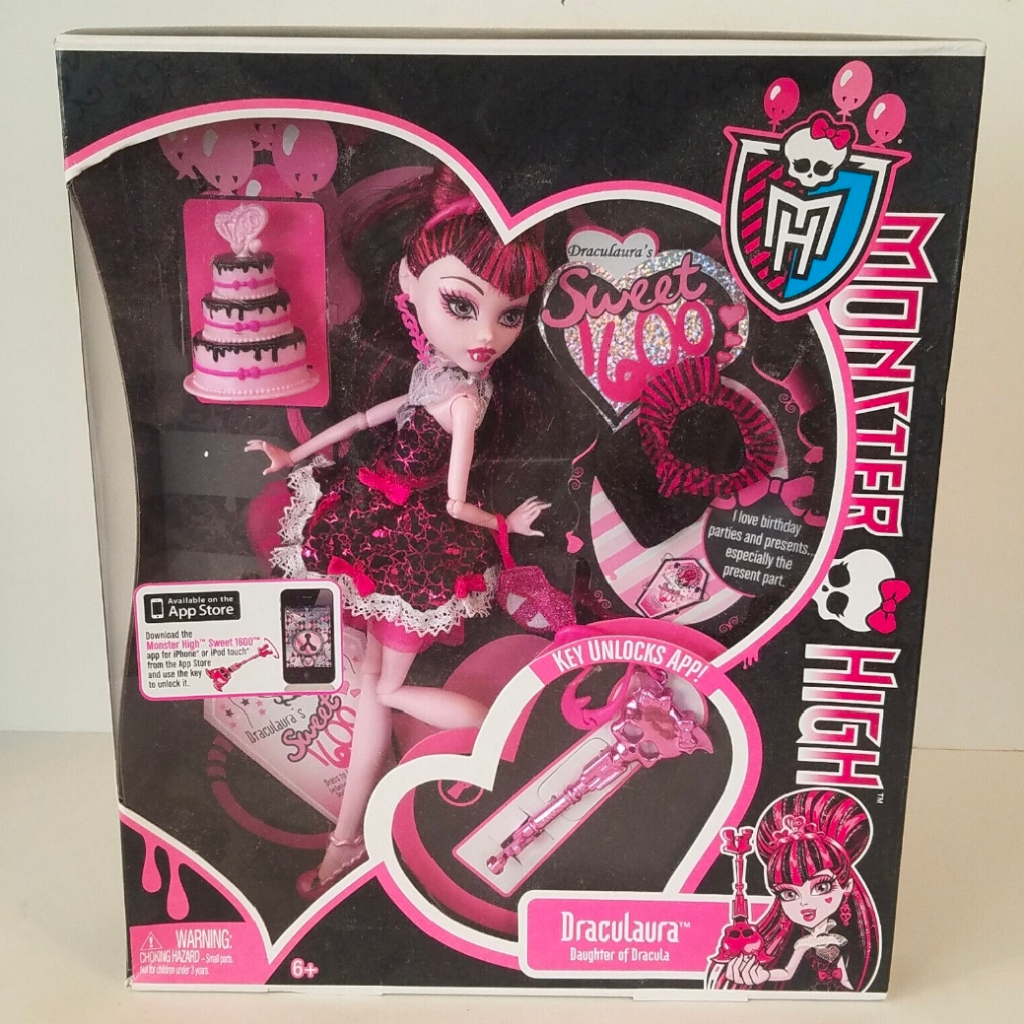 Jual Monster High Sweet 1600 Draculaura Doll | Shopee Indonesia