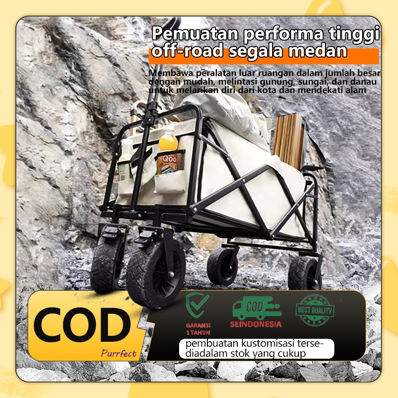 Jual Troli Rumahan/MIX FOLDED SHOPPING TROLLEY/Troli Lipat Portabel ...