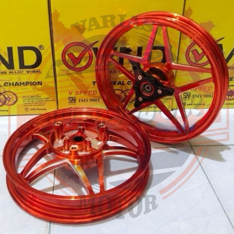 Jual Velg Racing VND V Speed V1 New Nmax Velg VND V Speed Yamaha Nmax New Pelak Velg VND Nmax ...