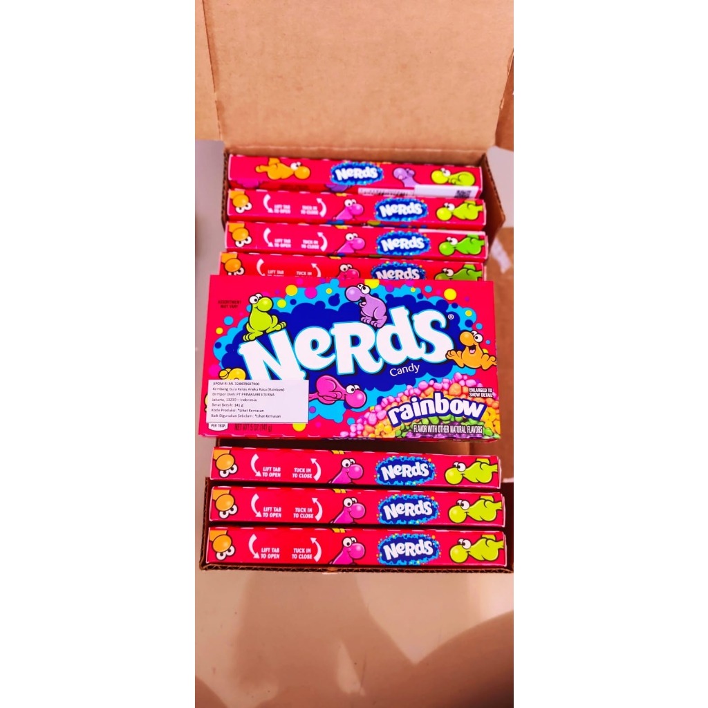 Jual Nerds Candy RAINBOW 141 gr | Shopee Indonesia