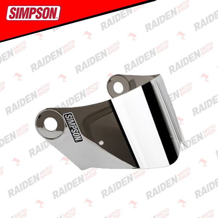 Jual Visor Iridium Silver Simpson Darksome Mod Bandit | Shopee Indonesia
