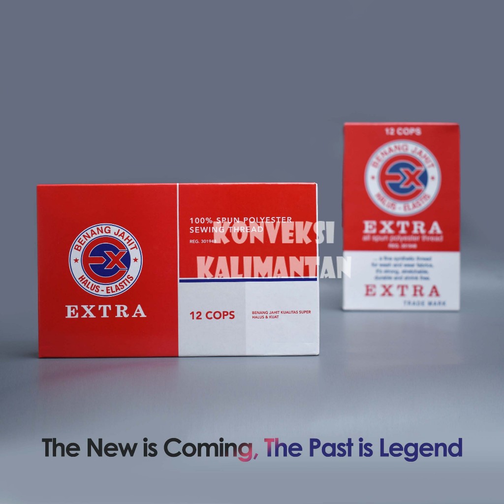 Jual Benang Jahit Merk Extra 500 Yard | Shopee Indonesia