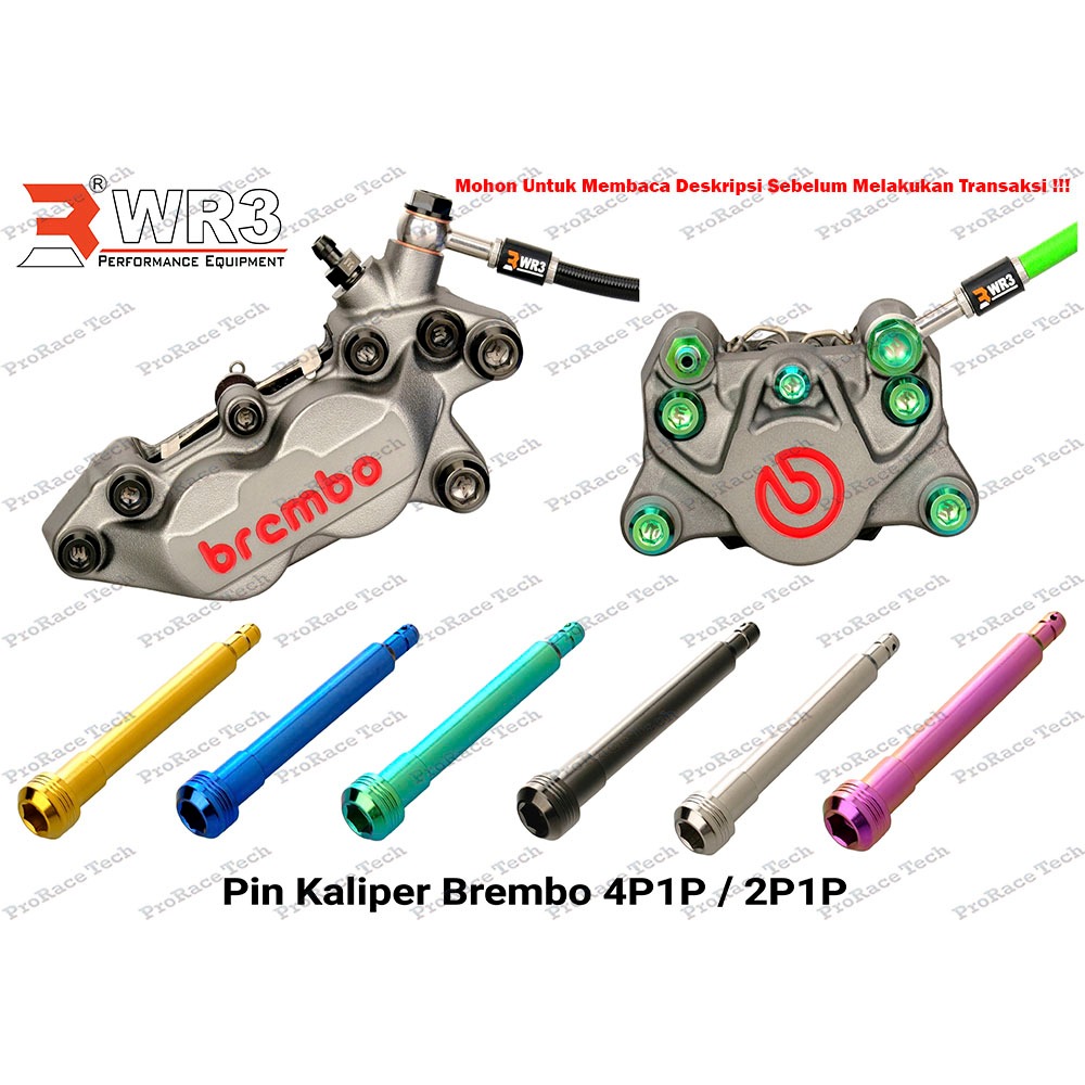 Jual Pin Tojosan Titanium WR3 For Kaliper 4P 2P | Shopee Indonesia