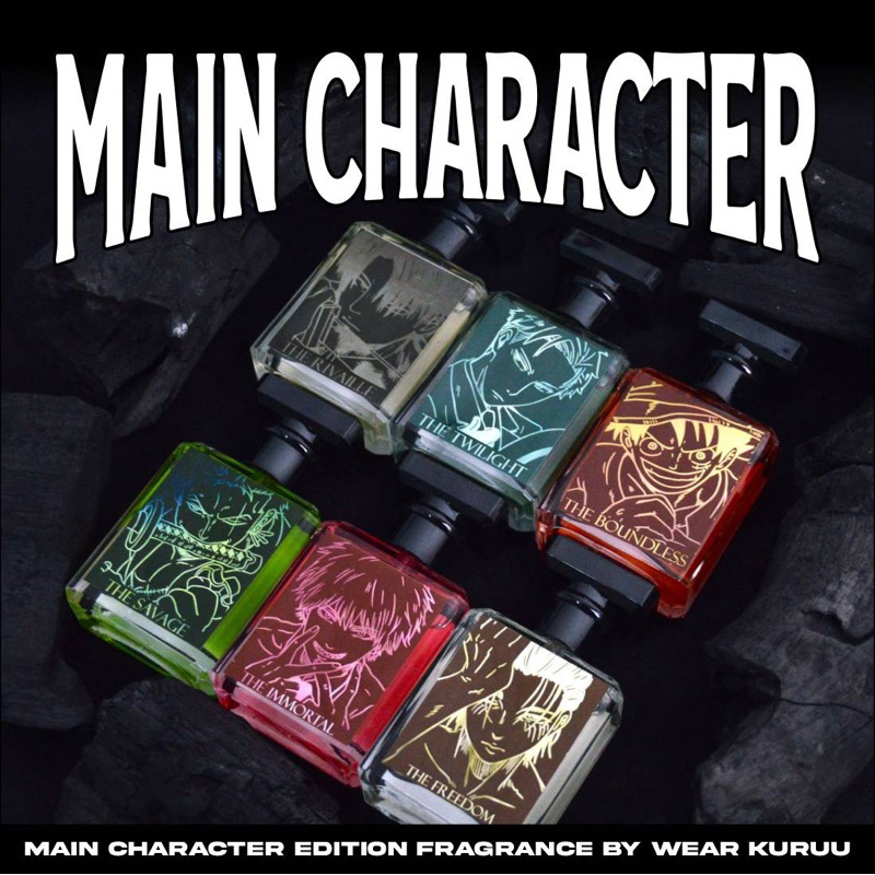 Jual Main Character Inspired Fragrance [Perfume Parfum Anime] | Shopee ...