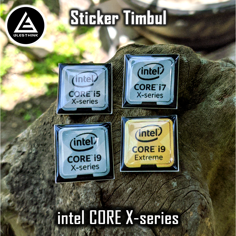 Jual Stiker Timbul Emblem intel Core i5 i7 i9 X-series | Shopee Indonesia