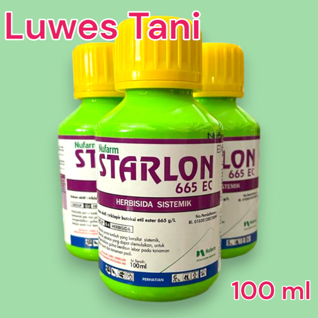 Jual starlon 665ec herbisida purna tumbuh nufarm 100 ml | Shopee Indonesia