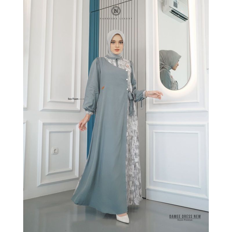 Jual DAMEE DRESS Bahan Ademm Nadheera Luxury ( READY STOK SIAP KIRIM ...