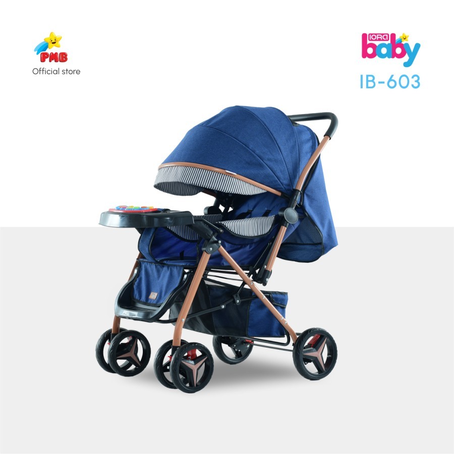 Jual STROLLER ANAK IORA PMB IB603 KERETA DORONG ANAK BAYI RINGAN KOKOH ...