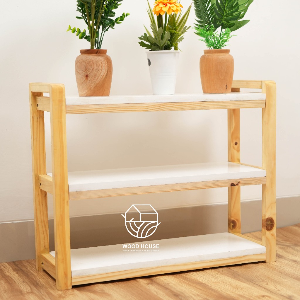 Jual Wood House - Display Rak Kayu Pajangan/ Rak Pajangan Produk ...