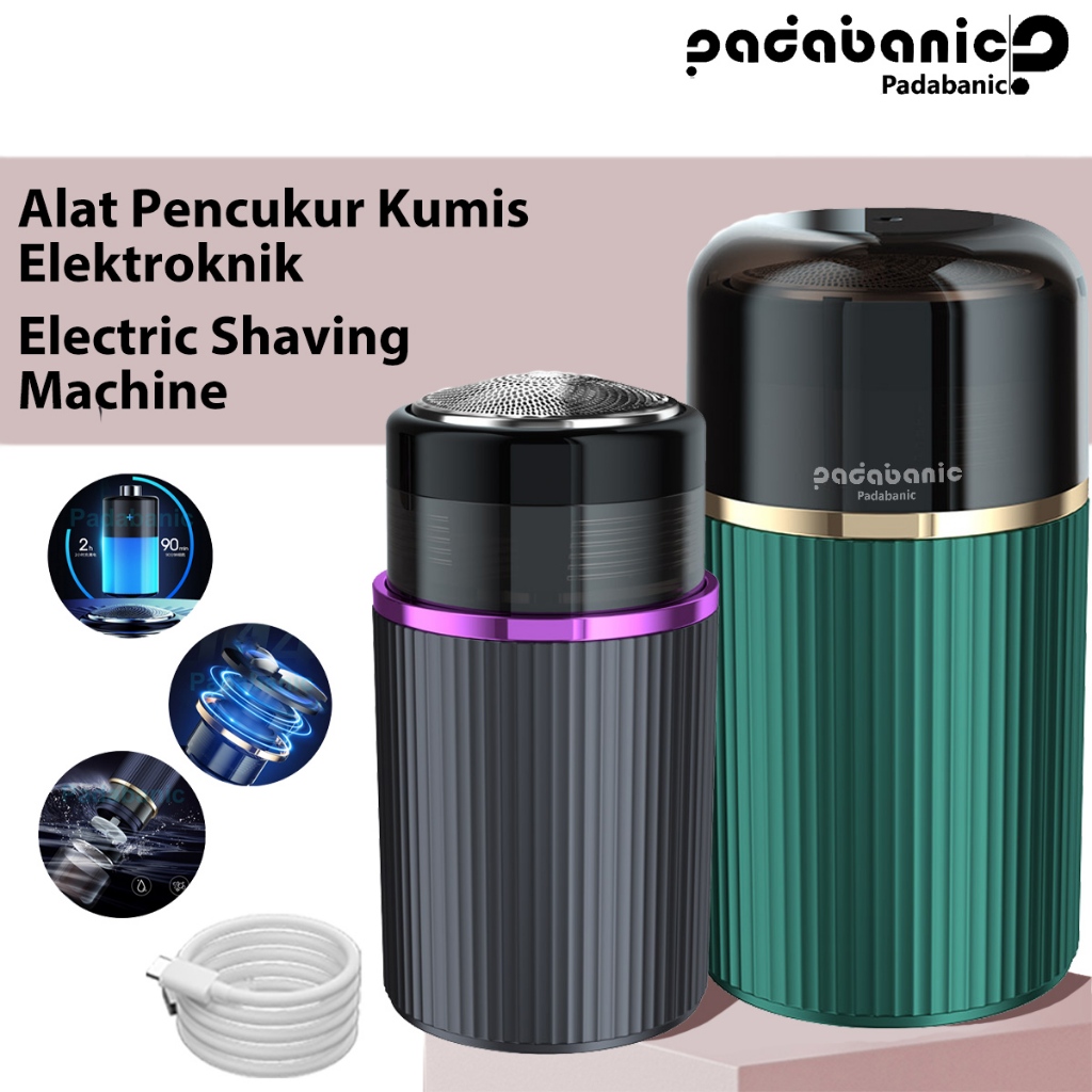 Jual PADABANIC Alat Cukur Elektrik Mini Portable Rechargeable ...