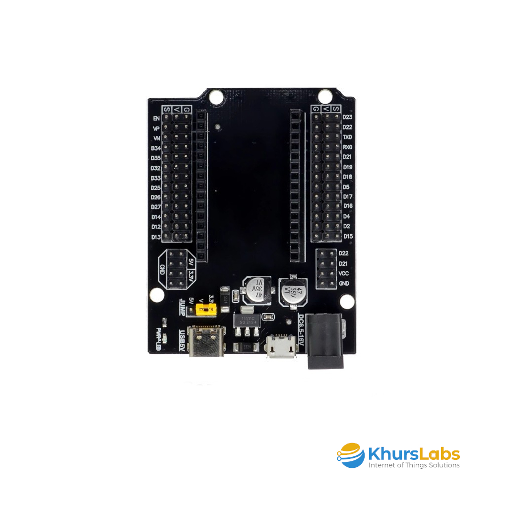 Jual Expansion Board Shield for ESP32 ESP 32 WROOM 30Pin BASE PLATE ...