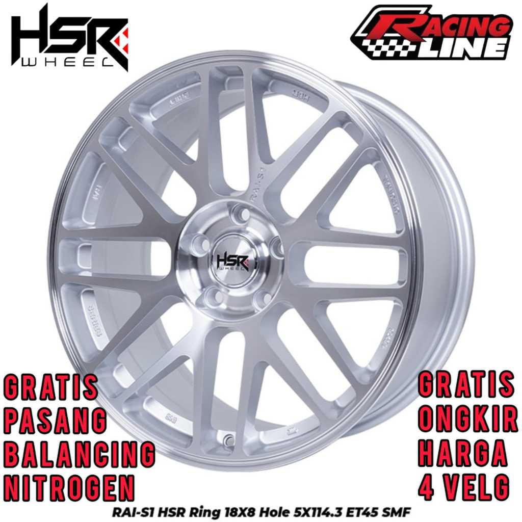 Jual VELG MOBIL RACING RING 18 UNTUK INNOVA EXPANDER ALPHARD RUSH TERIOS LUXIO | Shopee Indonesia