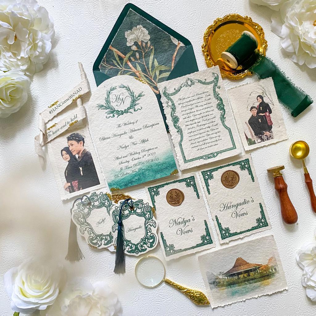 Jual Keepsake | Wedding Vows | Handmade Undangan Aesthetic (Classic ...