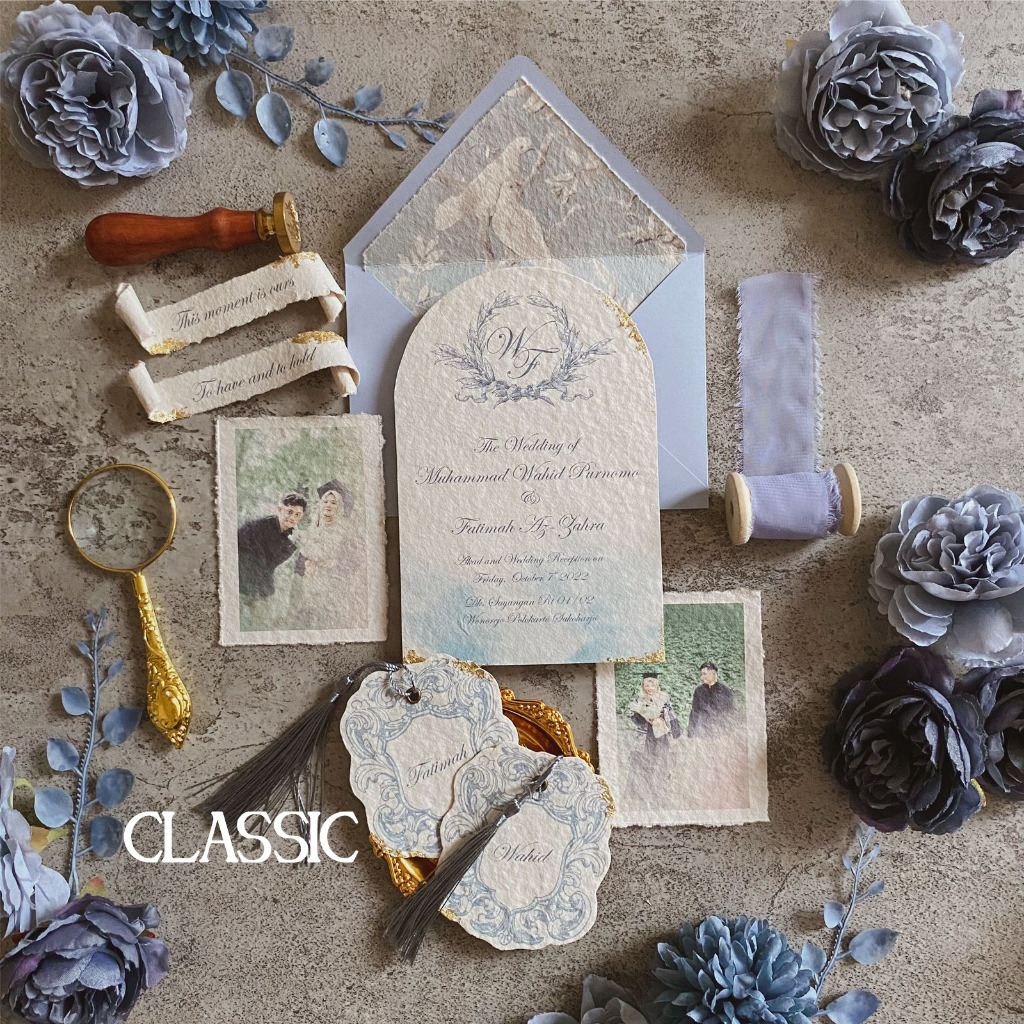 Jual Keepsake | Wedding Vows | Handmade Undangan Aesthetic (Classic ...