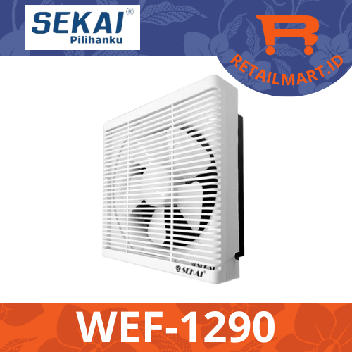 Jual SEKAI WEF-1290 WALL EXHAUST FAN / EXHAUST DINDING 12 INCH | Shopee ...
