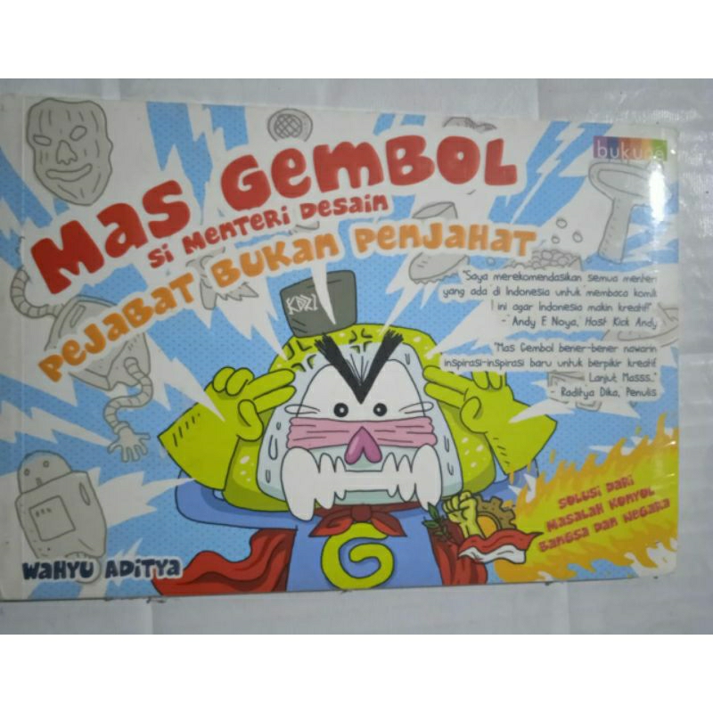 Jual Mas Gembol si Menteri Desain | Shopee Indonesia