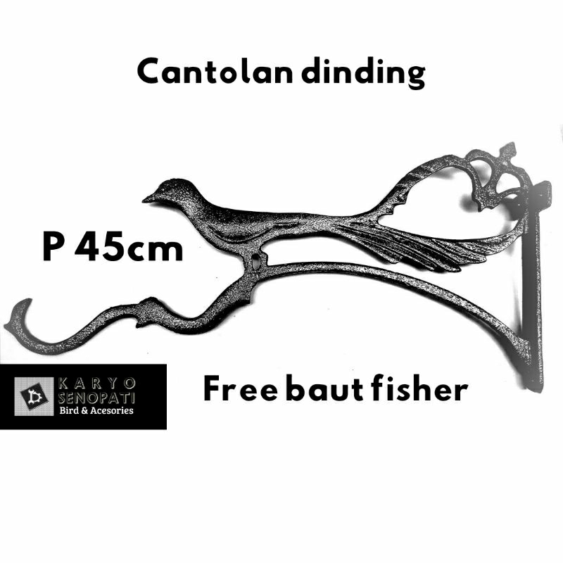 Jual cantolan siku dinding untuk cantolan sangkar kandang burung, vas ...