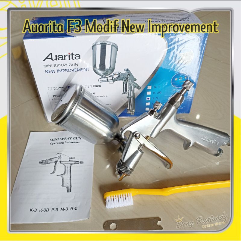 Jual Spray Gun Auarita F3 modif New Improvement | Shopee Indonesia