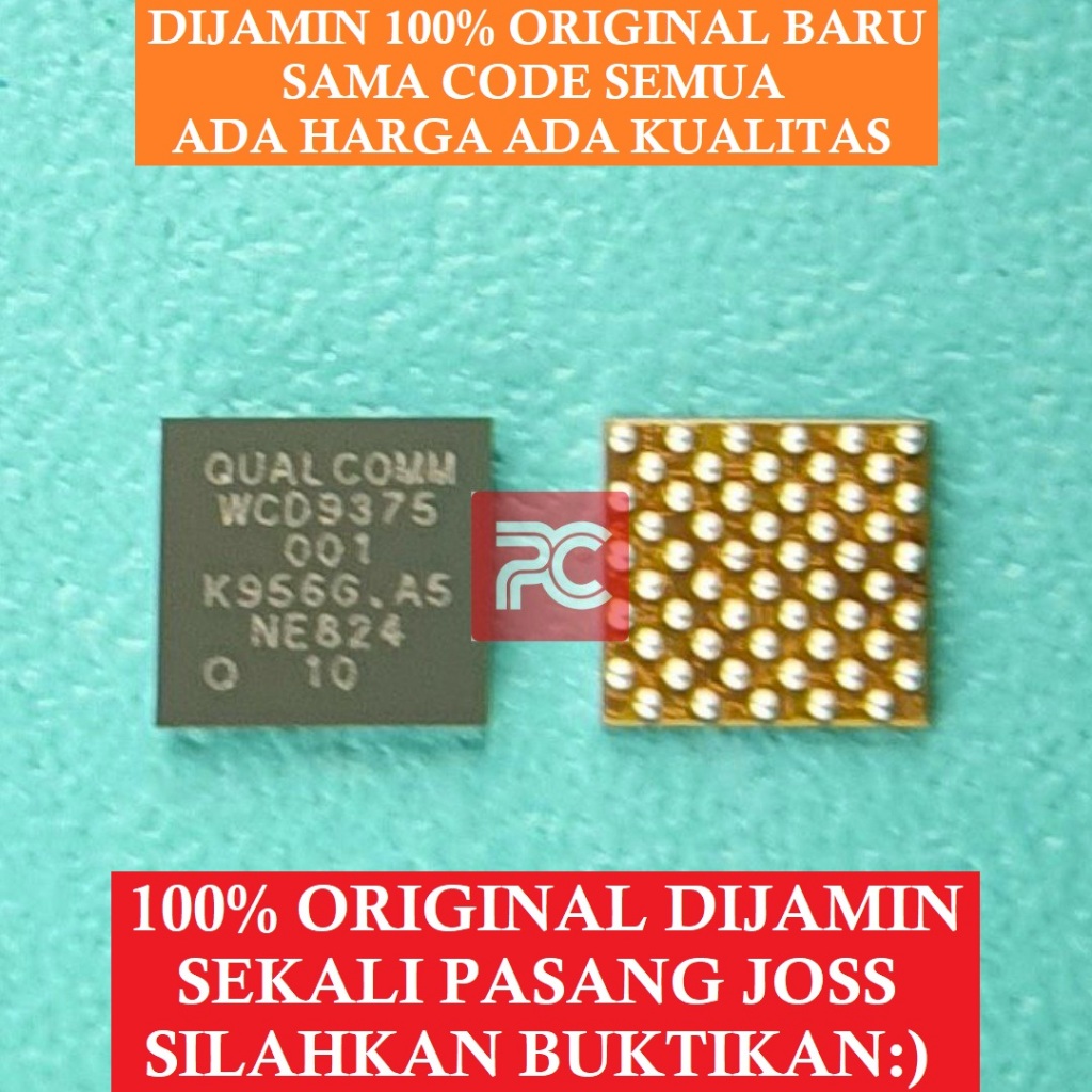 Jual IC AUDIO WCD9375-001 WCD9375 9375 ORIGINAL TESTED | Shopee Indonesia
