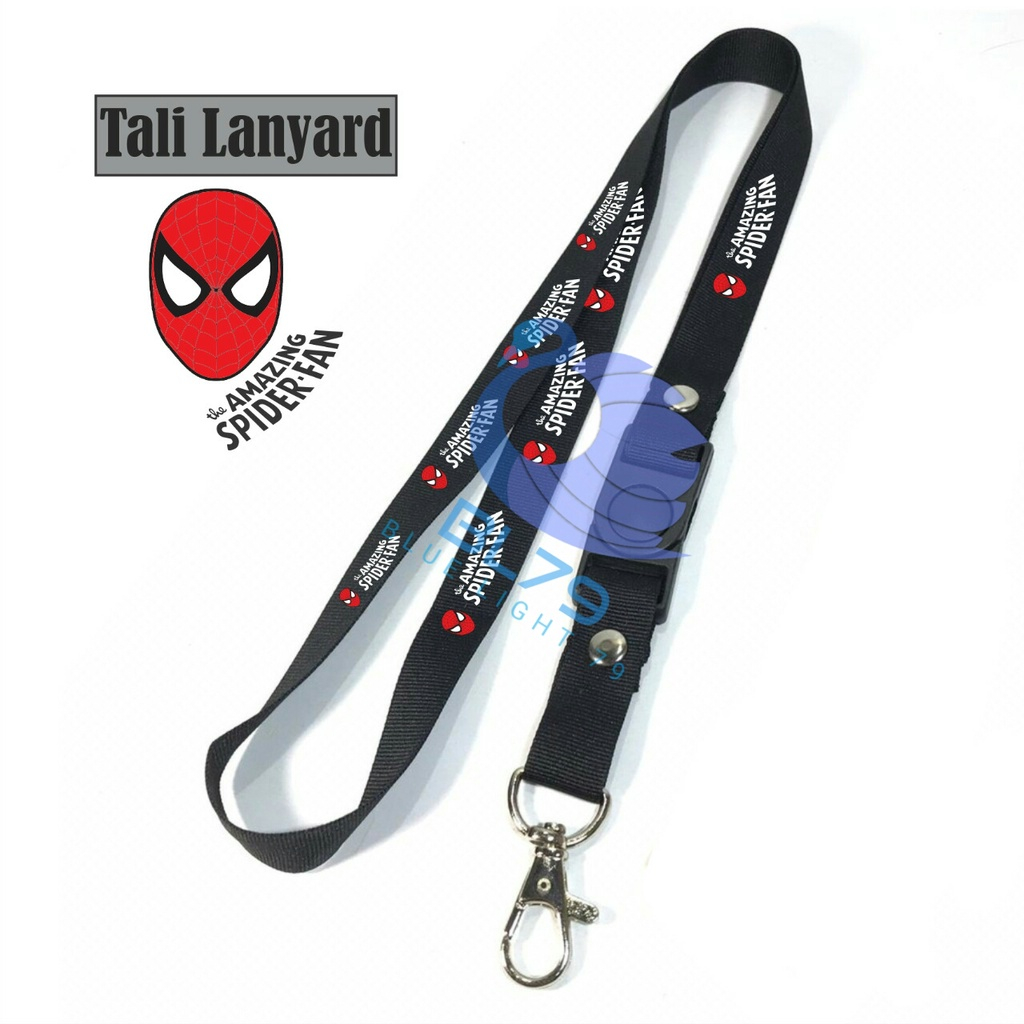 Jual TALI LANYARD SPIDER MAN / LANYARD MARVEL SPIDER-MAN / GANTUNGAN ...