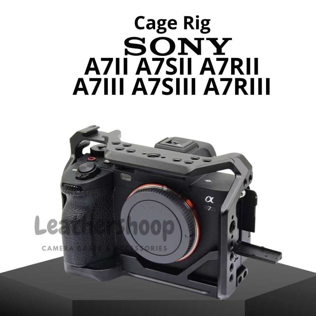Jual Cage Rig Sony A7II A7SII A7RII A7III A7SIII A7RIII Bracket dudukan penyangga Aksesori Vlog ...