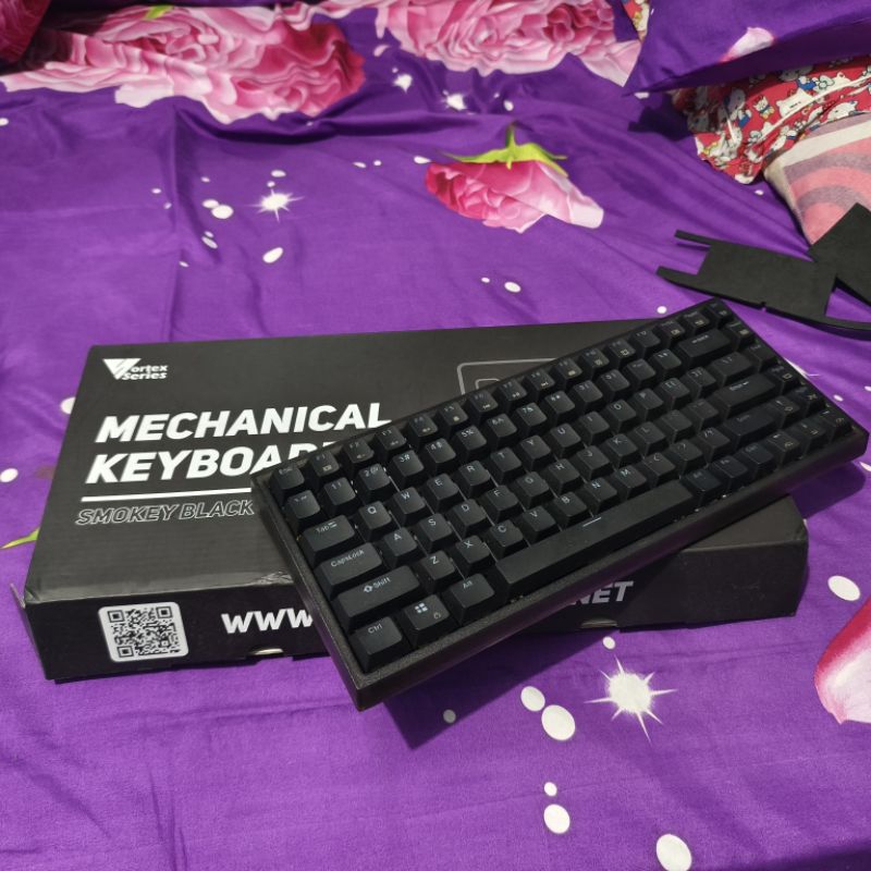 Jual Keyboard Vortex Series VX8 Smokey Black | Shopee Indonesia