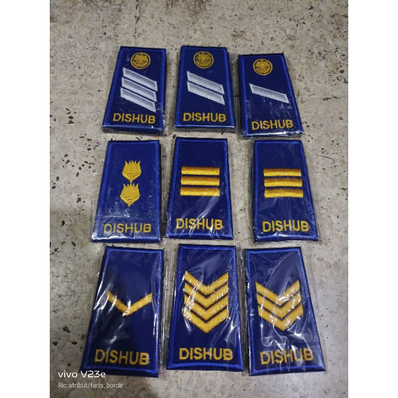 Jual pangkat dishub evolet dishub termurah pangkat pdh dishub | Shopee ...