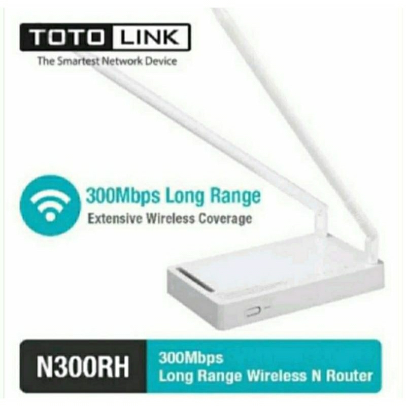 Jual TOTOLINK N300RH - 300Mpbs Long Range Wireless N Router | Shopee ...