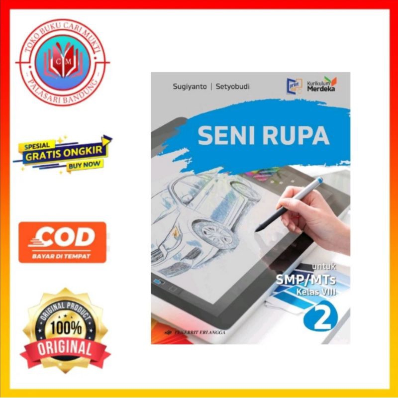 Jual Erlangga Buku Seni Rupa Untuk SMP/MTS Kelas 8 Kurikulum Merdeka | Shopee Indonesia
