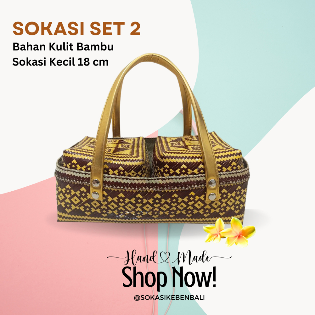 Jual Tas Set 2 Bambu| Sokasi| Keben | Shopee Indonesia