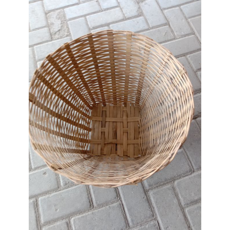 Jual KERANJANG ANYAMAN BAMBU MULTIFUNGSI | Shopee Indonesia