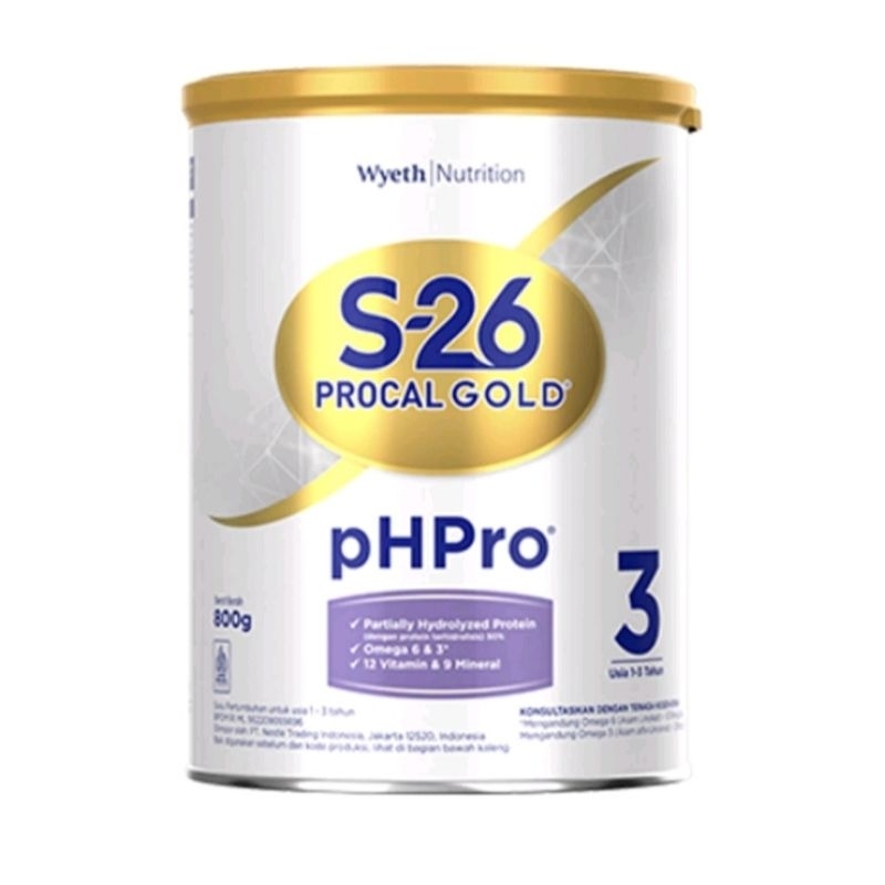 Jual Nestle S26 Procal Gold Nan 3 PH Pro 800 gr | Shopee Indonesia