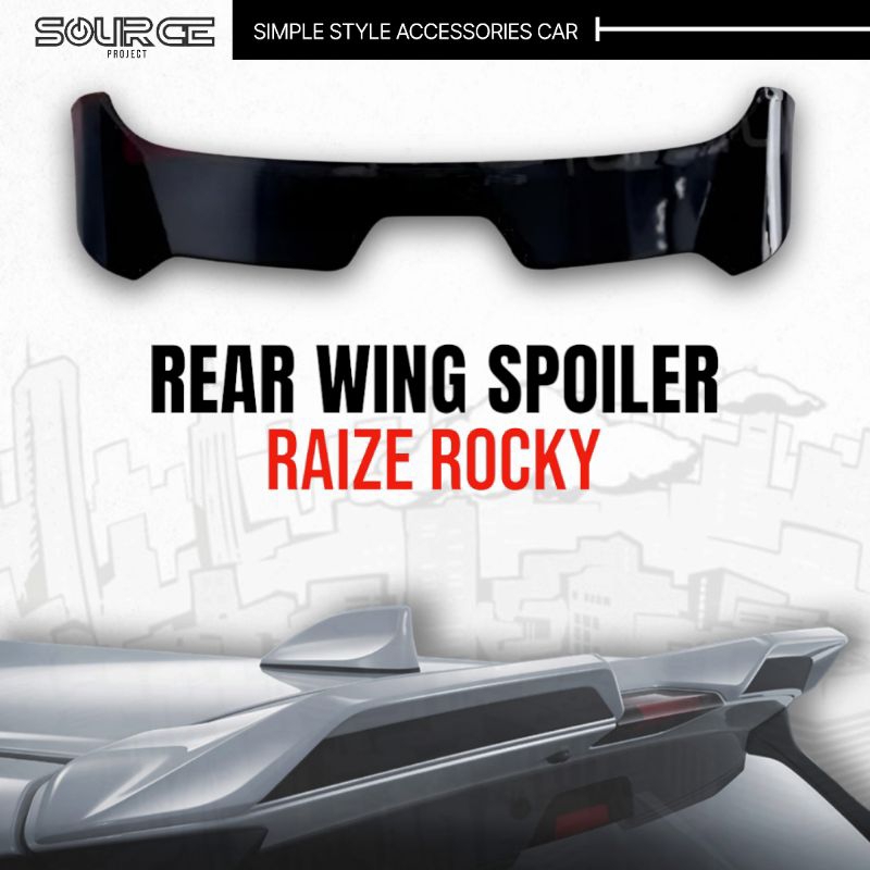 Jual REAR WING SPOILER RAIZE ROCKY | Shopee Indonesia