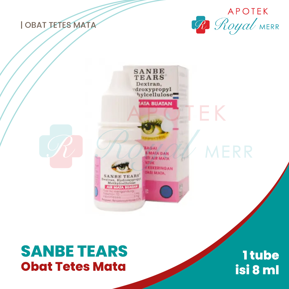 Jual SANBE TEARS EYE DROPS 8 ML Meredakan Iritasi Ringan dan Kekeringan ...