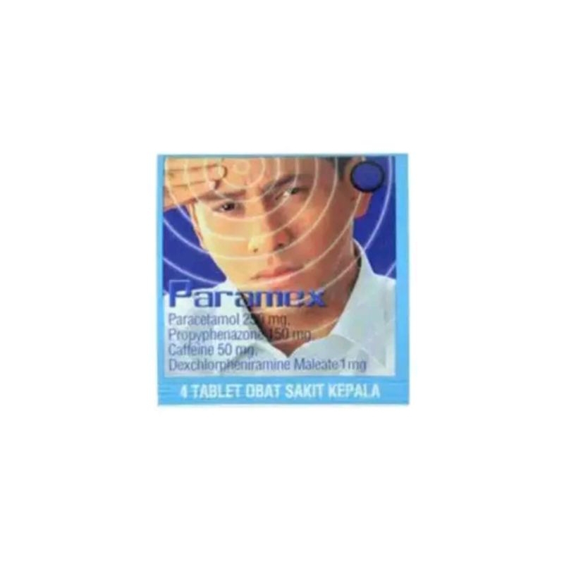 Jual PARAMEX 1 STRIP ISI 4 TAB | Shopee Indonesia