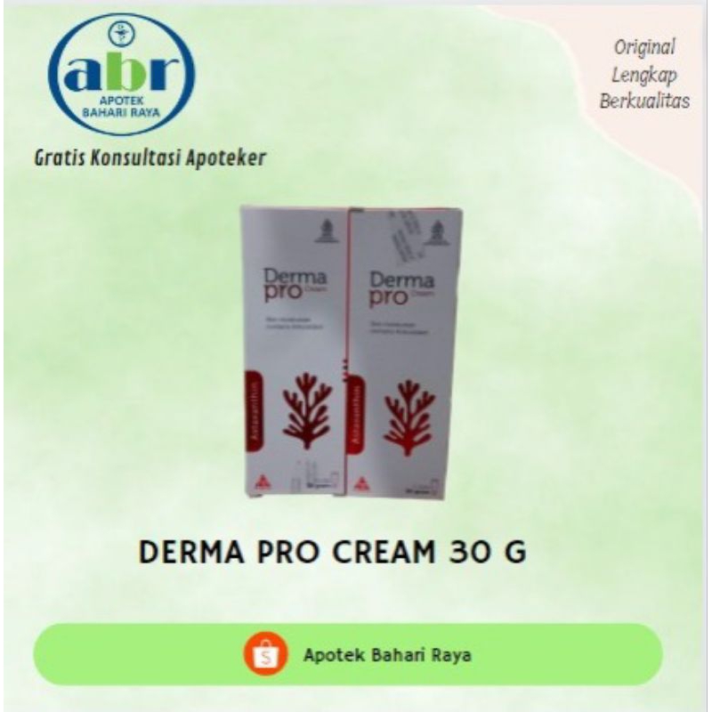 Jual DERMA PRO CREAM 30 G | Shopee Indonesia