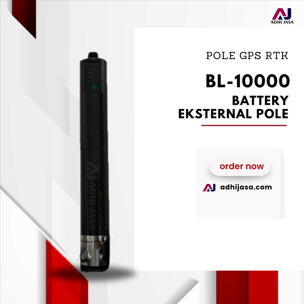 Jual GPS RTK Pole Power Battery BL-10000 External Pole Batre Untuk ...