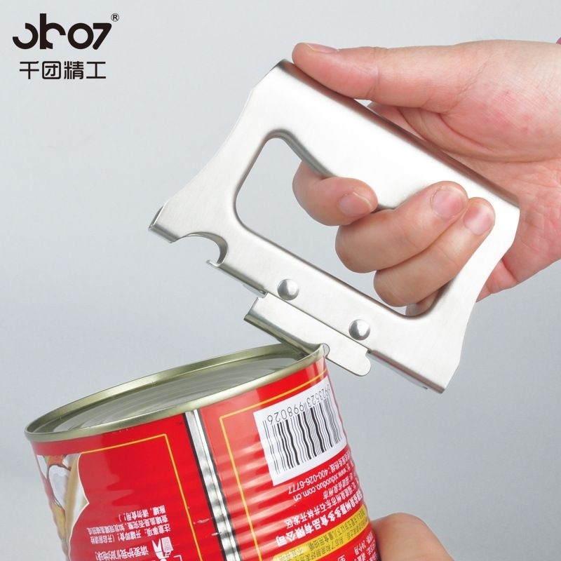 Jual stainless Can opener / hand bottle opener / alat pembuka kaleng ...