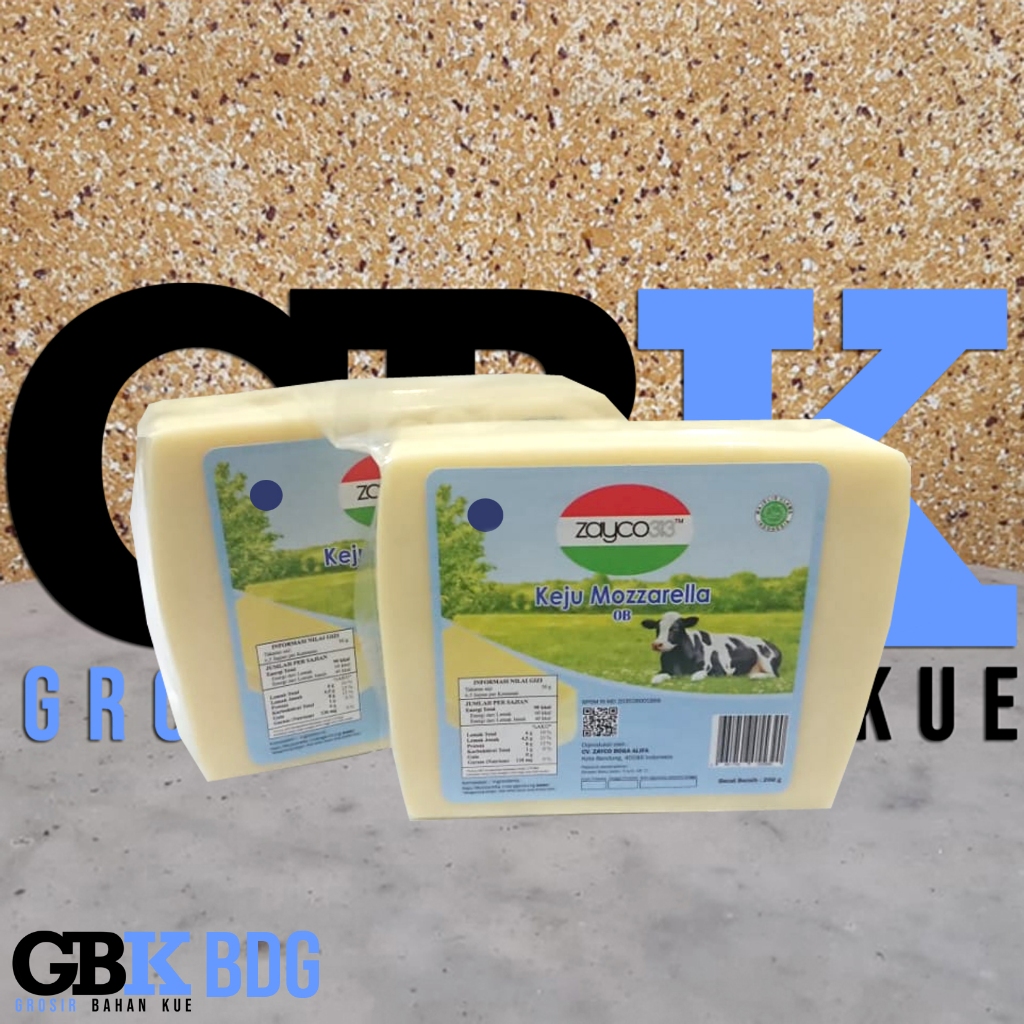 Jual Mozzarella Cheese Zayco Biru Oldenburger 250 gram | Shopee Indonesia