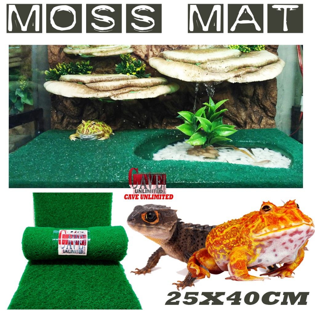 Jual CV003 MOSS MAT KARPET LUMUT SINTETIS ALAS KANDANG DASAR TERRARIUM ...