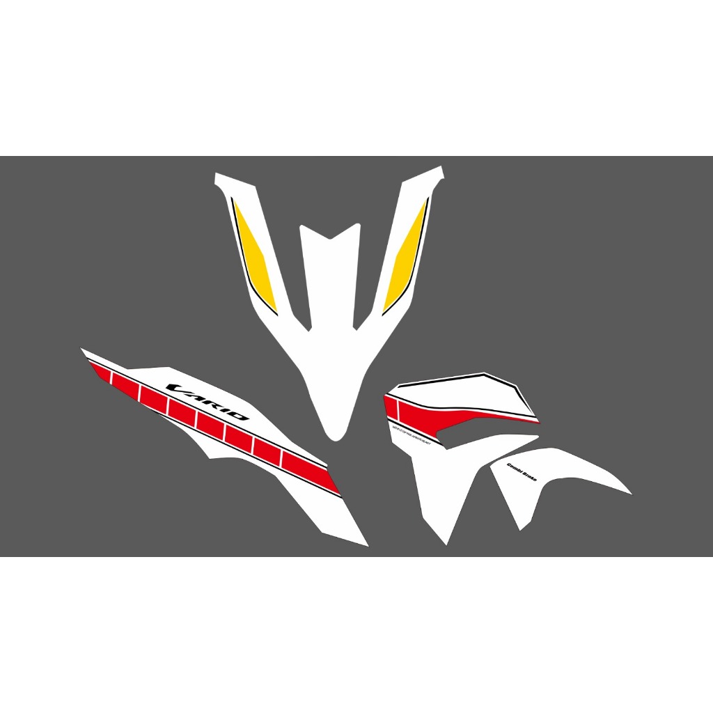 Jual STRIPING STICKER VARIO 125 2023 GEN 2 TRANSPARAN POLET BENING ALL LIS VARIASI DESIGN ...