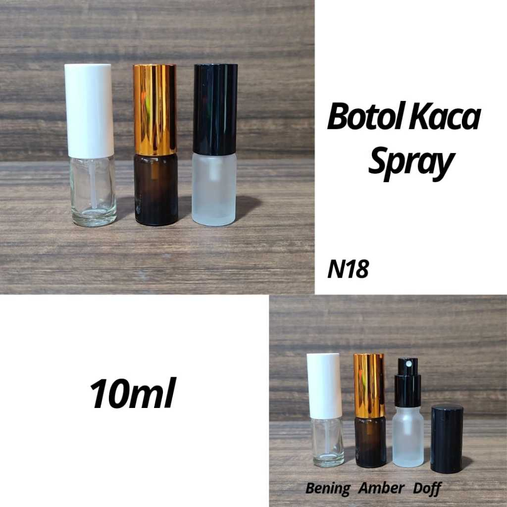Jual BOTOL SKINCARE 10Ml BOTOL SPRAY MIST PARFUM TONER CLEANSING BOTOL ...