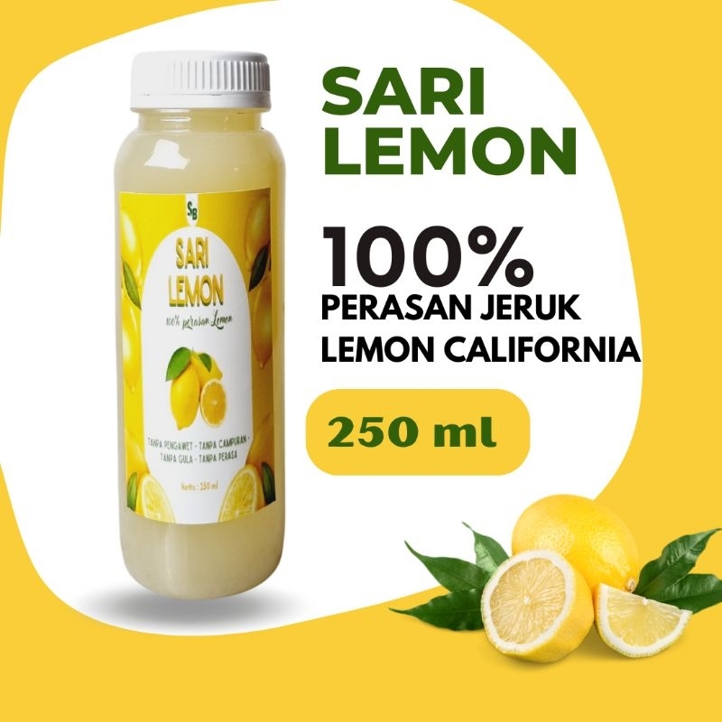 Jual SARI LEMON CALIFORNIA 250 ML | Shopee Indonesia