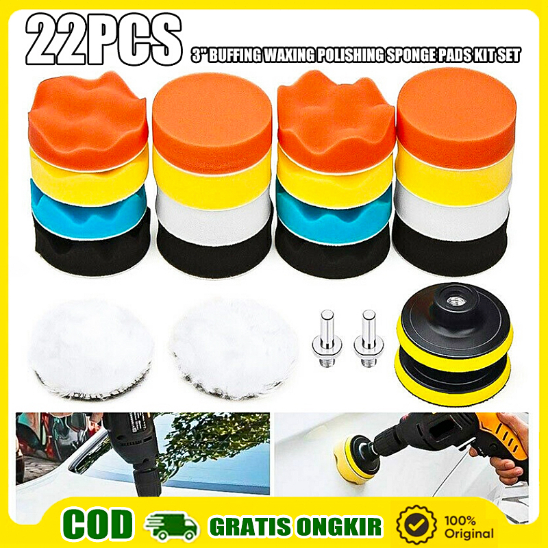 Jual Busa Poles 3 inch - Busa Alat Poles Body Motor Mobil 7/12/22 Pcs 3 ...