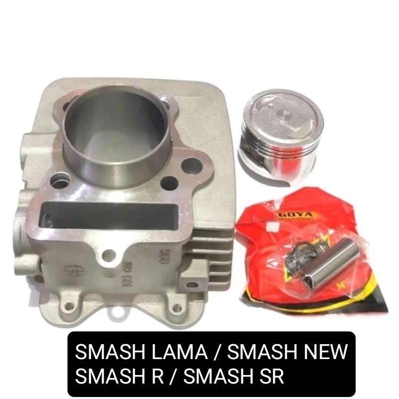 Jual BLOK BORING KOMPLIT SEHER PISTON SMASH LAMA / SMASH NEW / R SR ...