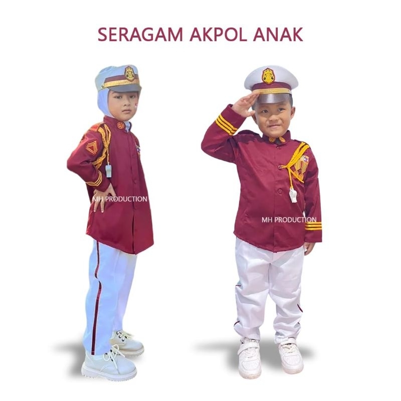 Jual BAJU SERAGAM AKADEMI POLISI ANAK LAKI-LAKI DAN PEREMPUAN/AKPOL ...