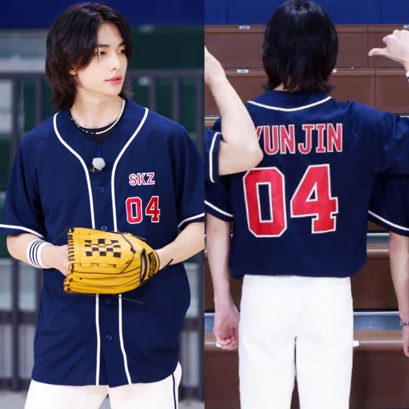 Jual Jersey Stray Kids SKZ CODE Chaotic SKZ Baseball Team | Shopee ...