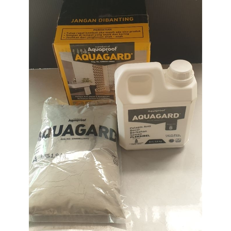 Jual Aquagard 2.5 kg Aquaproof/AQUAGARD pelapis bocor berbahan semen/Aquagard (2.5 Kg) | Shopee ...