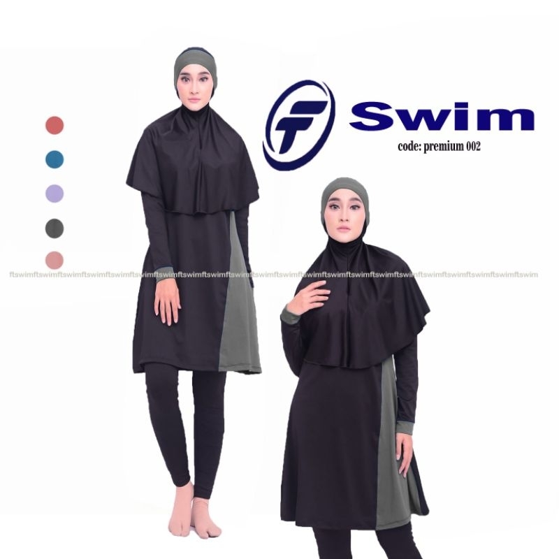 Jual Baju renang muslimah dewasa syar'i/pakaian renang wanita muslim ...